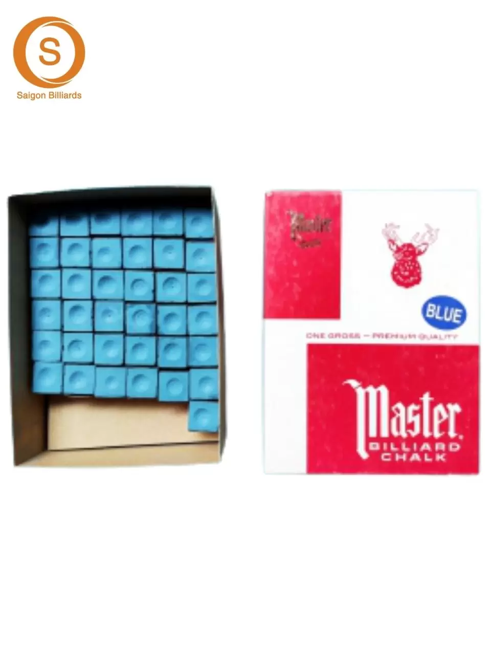 LƠ XANH MASTER BILLIARD CHALKS